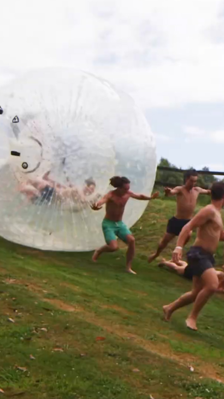 What happens inside the ball of terror