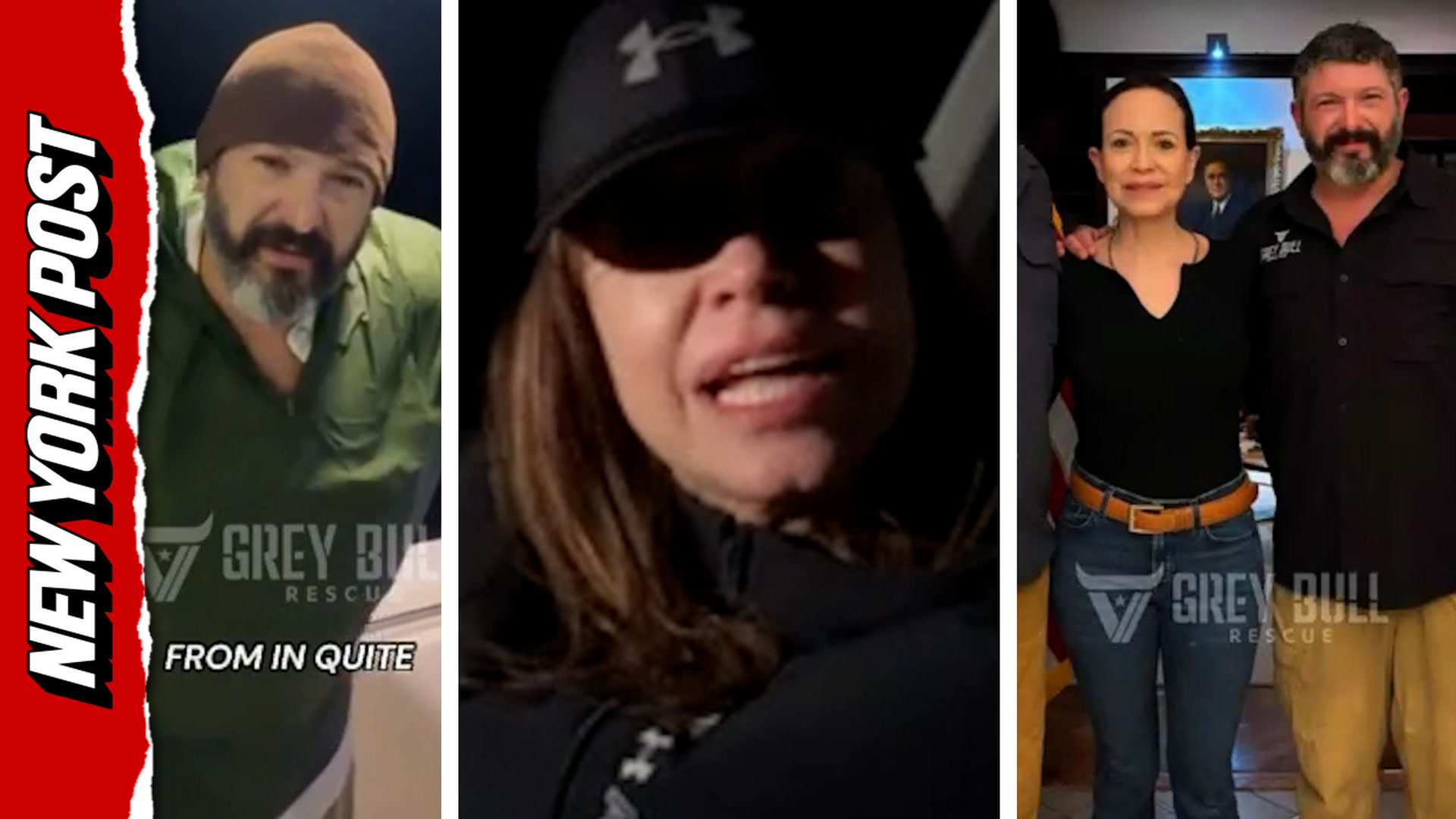 Mission to save Machado: footage released of harrowing extraction from ...