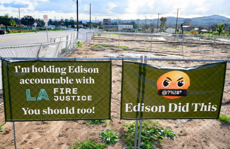 SoCal Edison files suits against LA County and others over Eaton Fire
