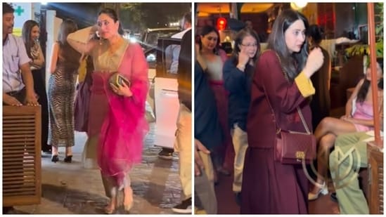 Kareena Kapoor's dazzling earrings steal the show as she and sister ...