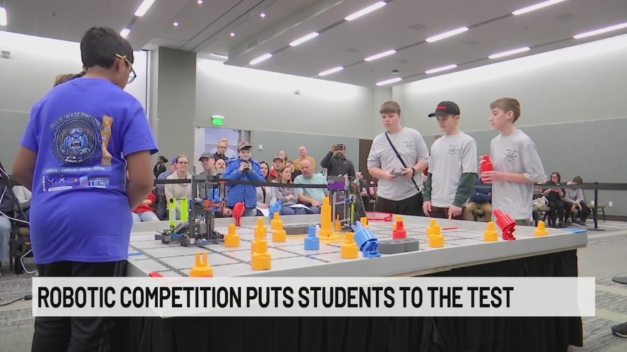 Robotic competition puts students to test