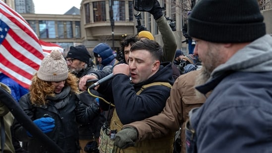 Jake Lang GiveSendGo: Influencer says Minneapolis protest attack landed ...