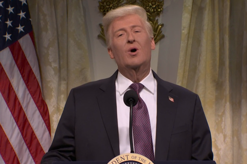 SNL returns with blistering Trump monologue but frustrated viewers all ...