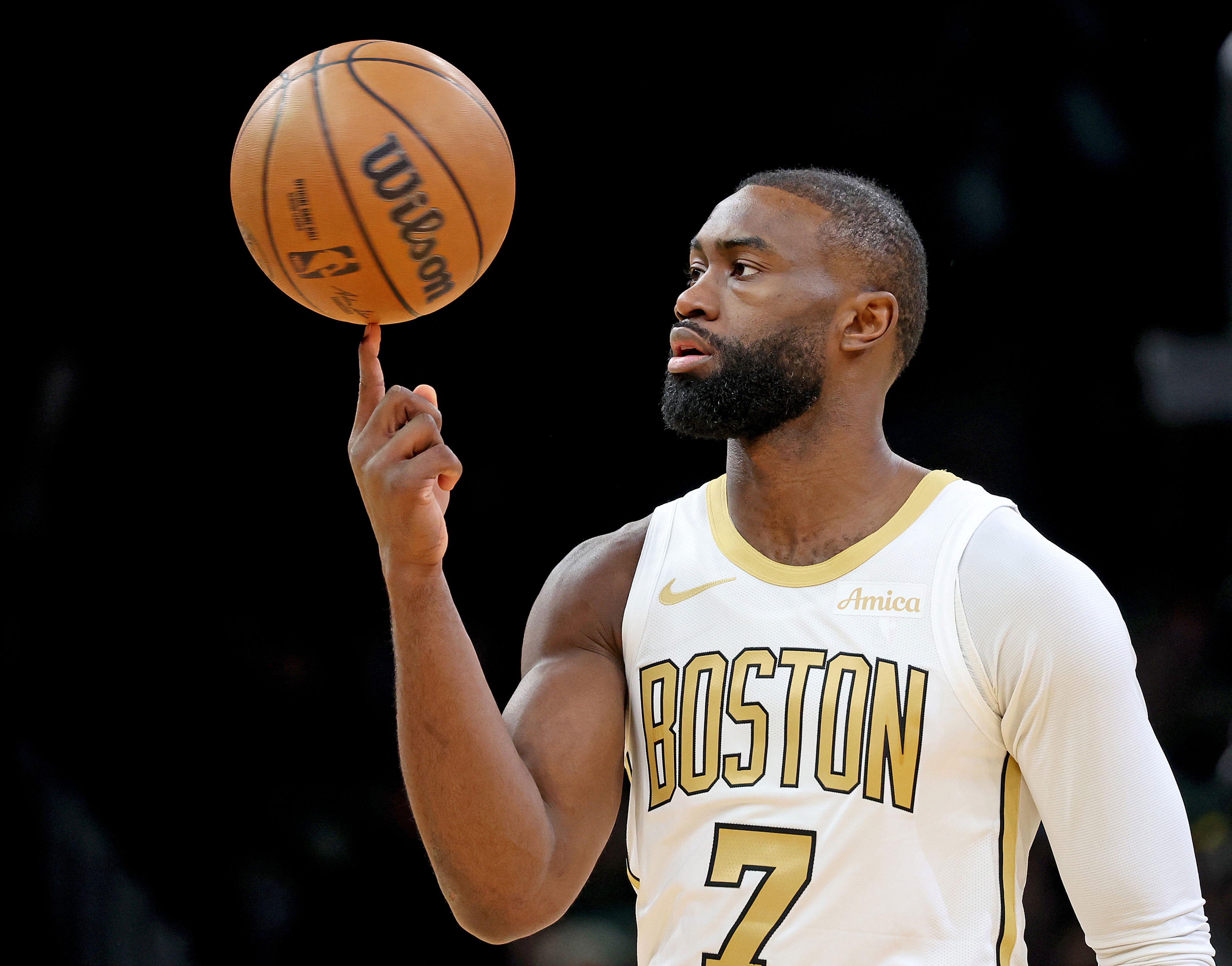 Jaylen Brown, Sam Hauser turn in monster performances as Celtics rout Hawks