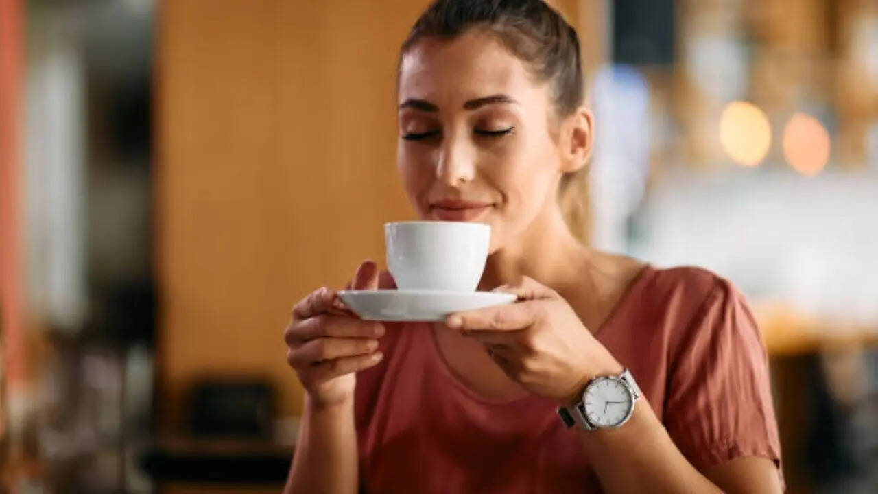 What happens to your blood pressure when you drink coffee daily?