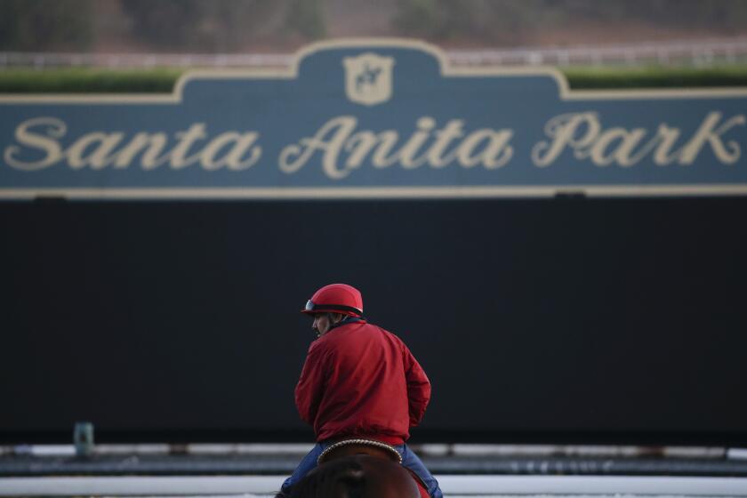 Santa Anita slot machines removed by state Department of Justice