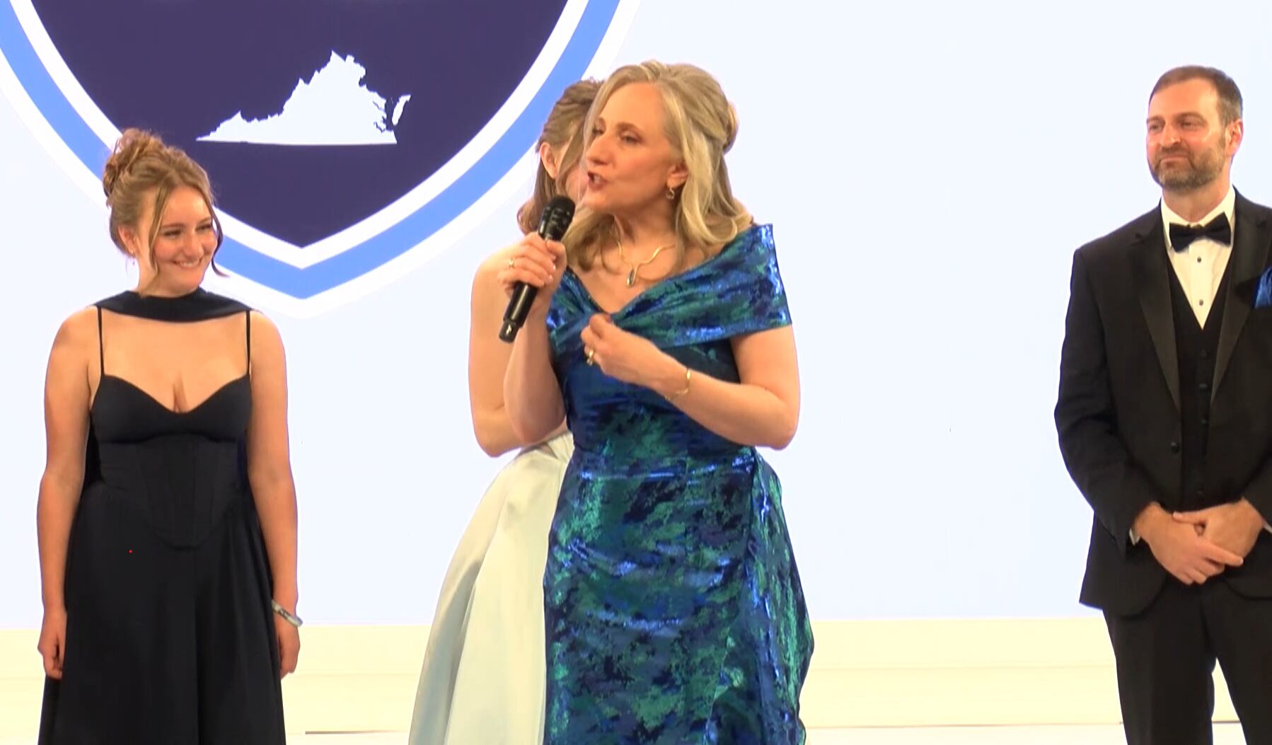 Hundreds attend inaugural ball at Main Street Station