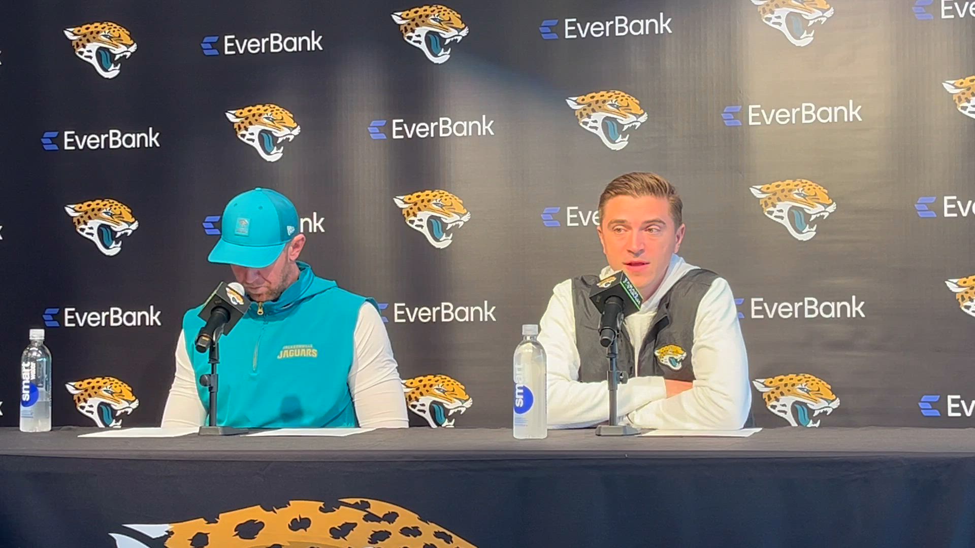 Jacksonville Jaguars GM James Gladstone on Jaguars offensive linemen