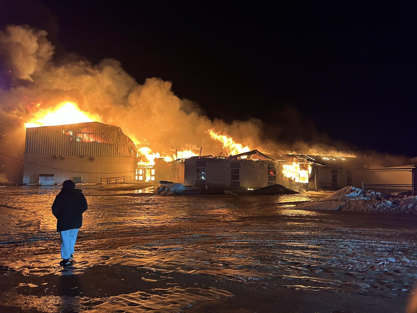 Fire engulfs First Nation school in northeastern BC near Fort St. John