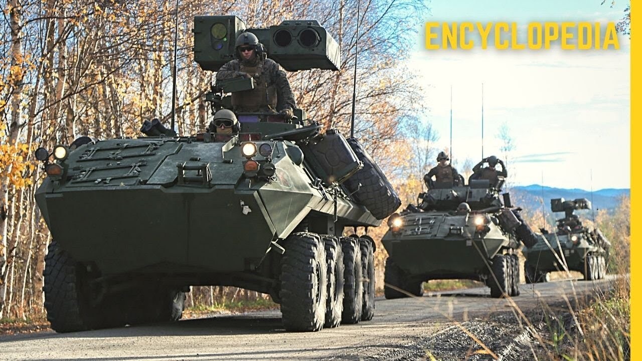 LAV-AT / LAV-ATM / TOW-2 anti-tank guided missile launcher