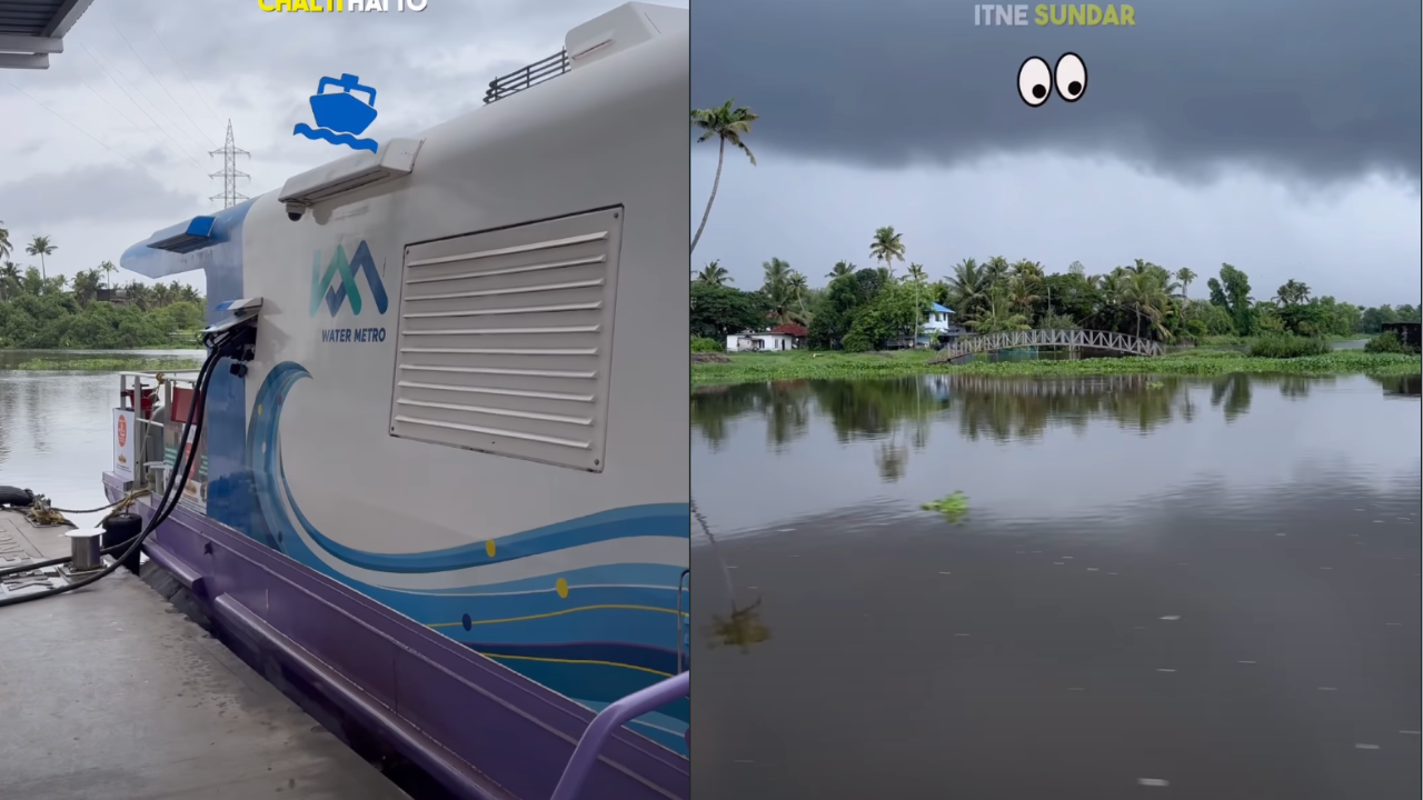 Smooth like a metro, scenic like a cruise: Rider gives Kochi Water ...