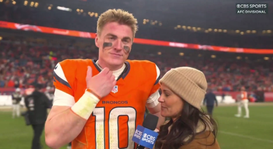 Watch Bo Nix’s postgame interview before he learned of broken ankle