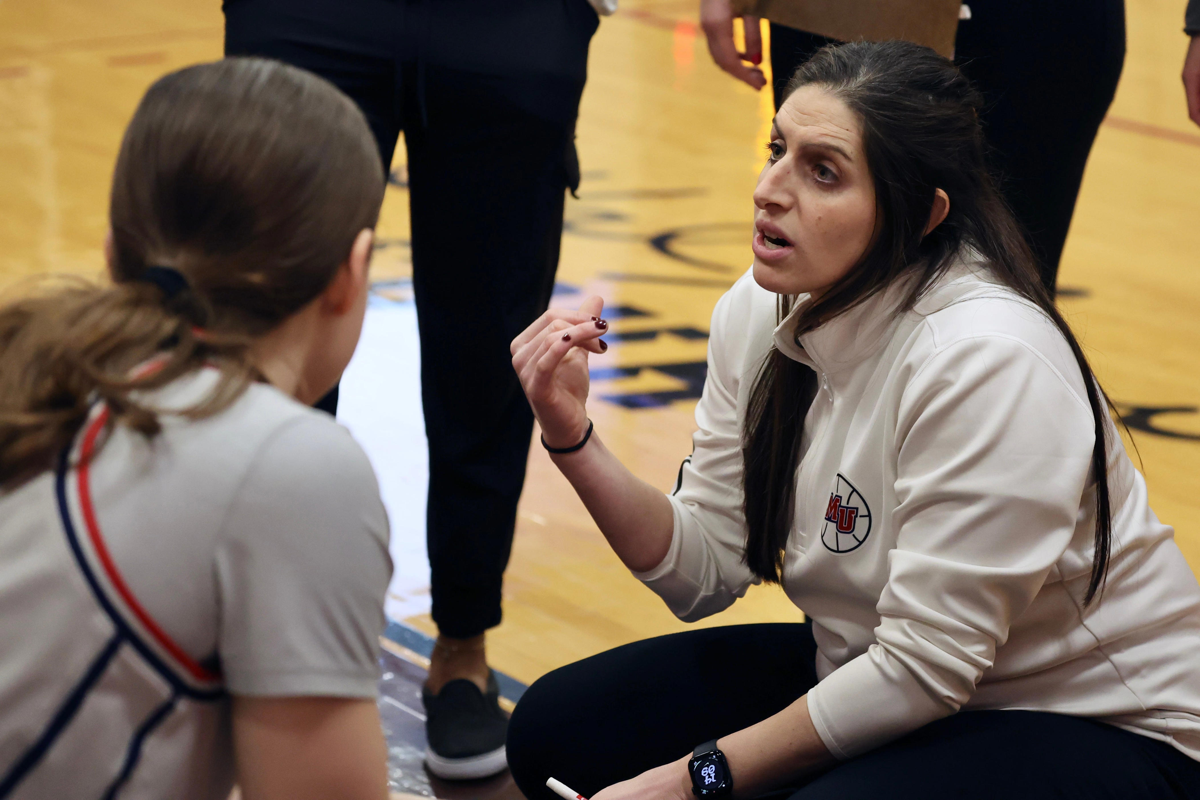 Malone women's basketball coach Selana Ickes sets career wins record