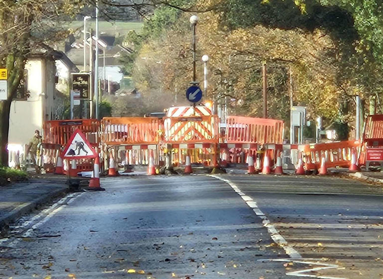 Road works on A2 London Road, Sittingbourne, for almost a third of the ...