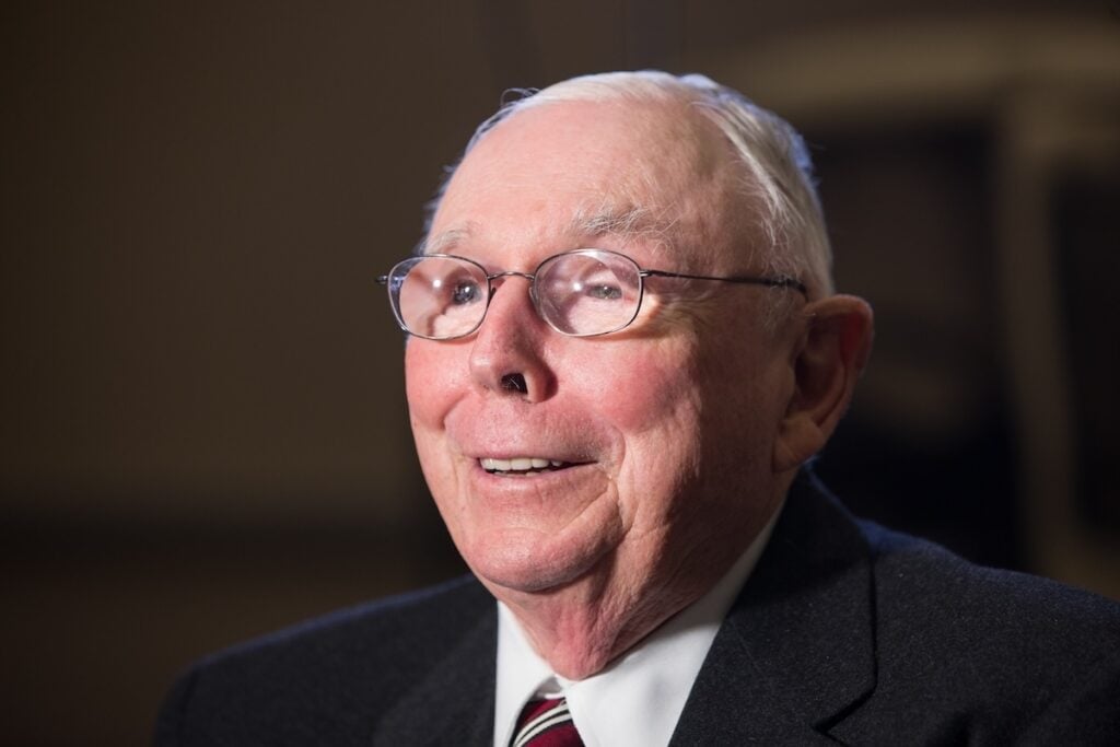 Charlie Munger said people back in the day weren't unhappy despite ...