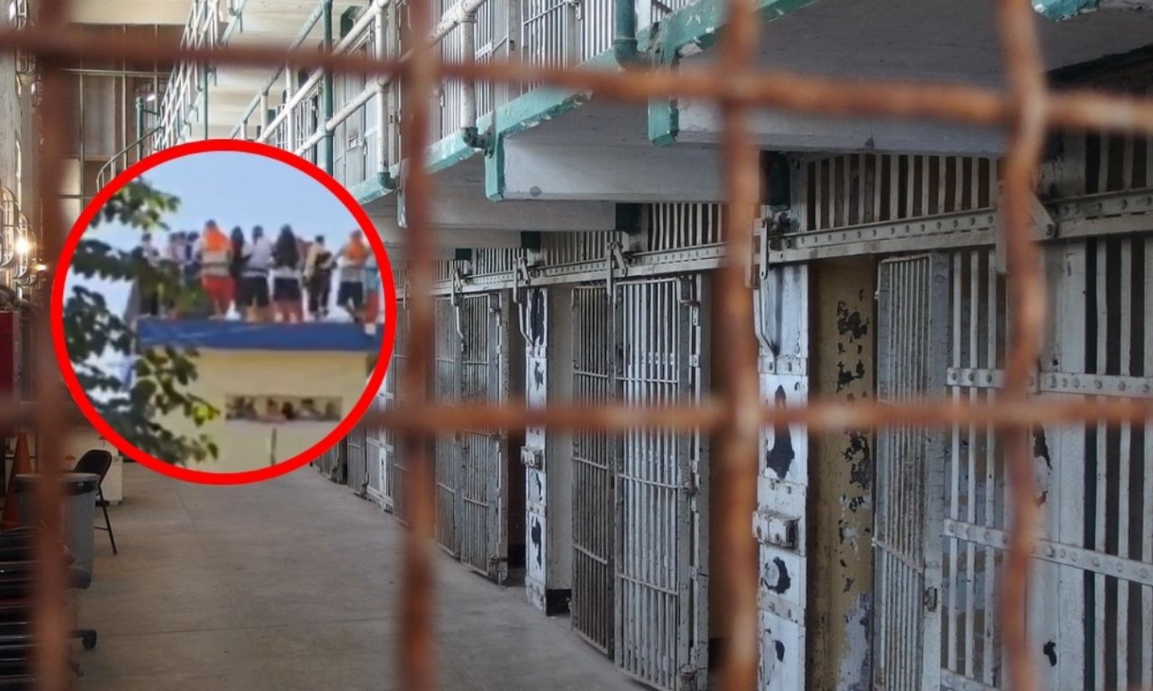 Motines en tres prisiones deja 46 personas como rehenes