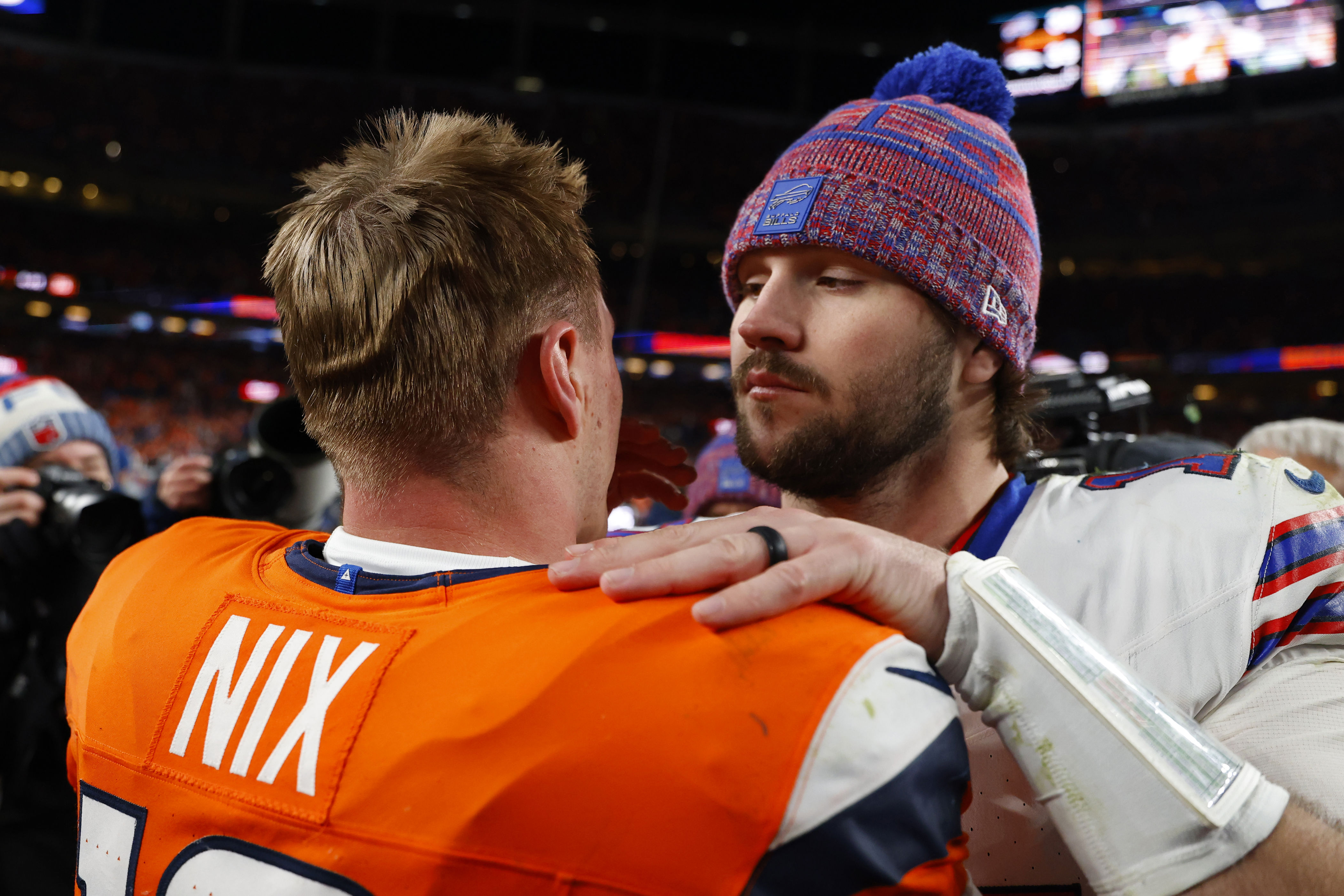 Injury for Bo Nix, agony for Josh Allen as Broncos eliminate Bills