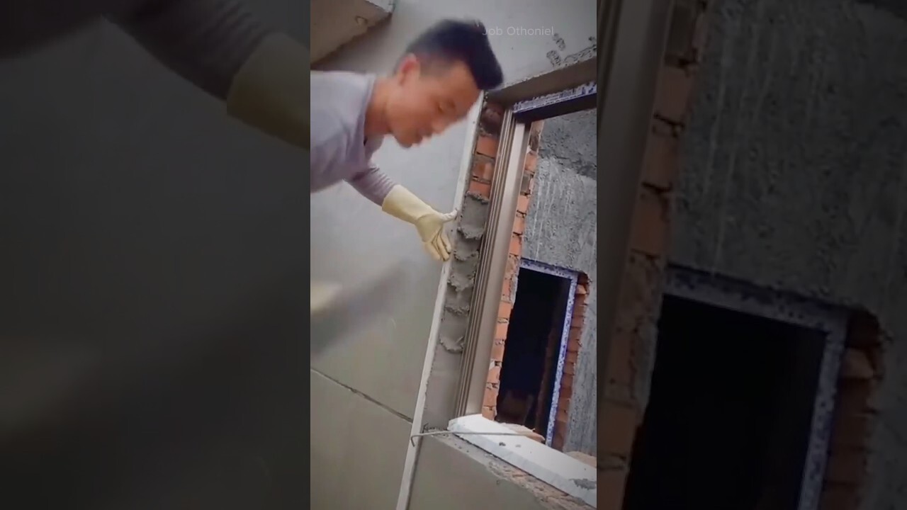 How to fix a window fast like a professional mason