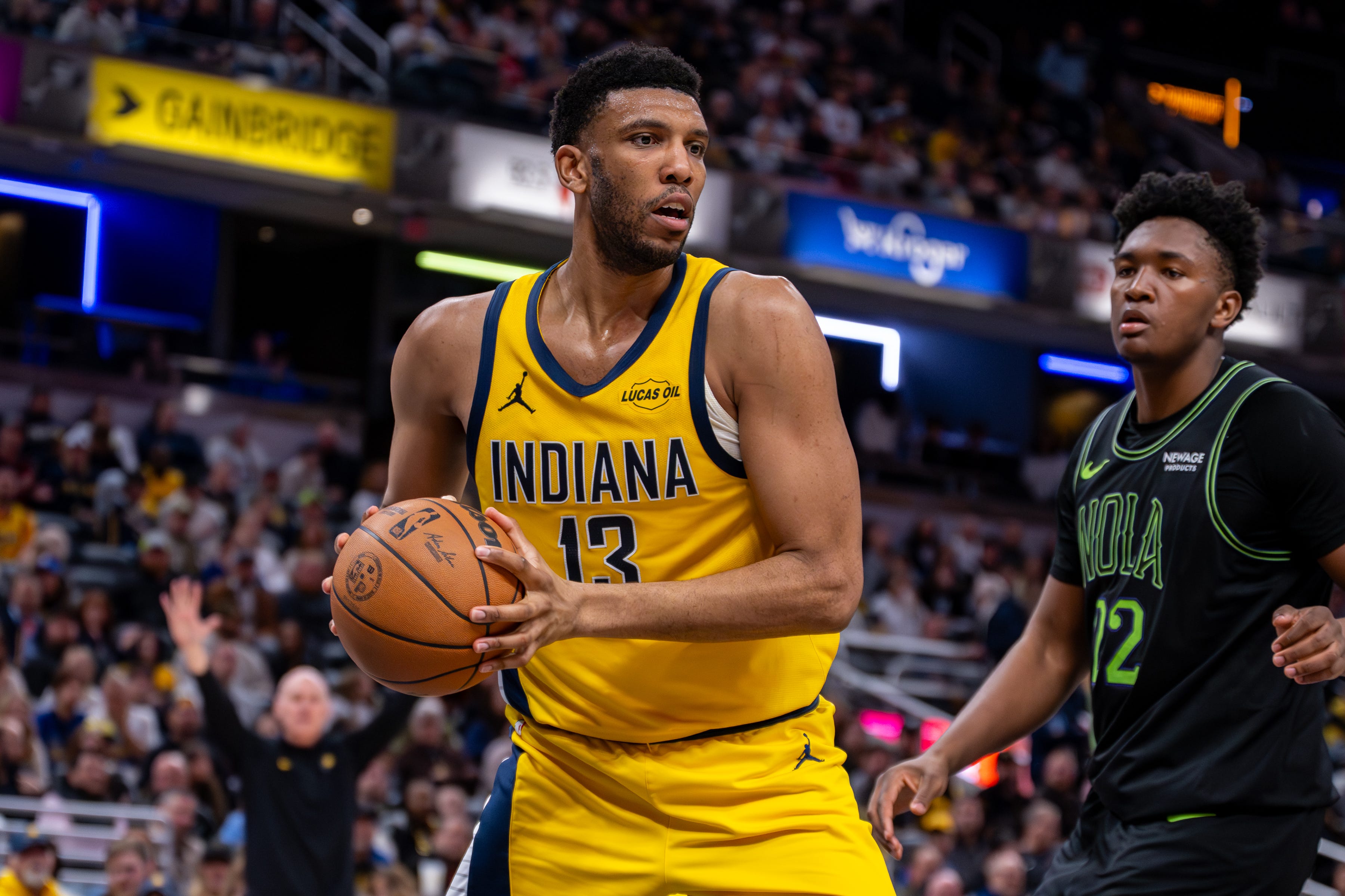 Pacers sign center Tony Bradley to another 10-day deal