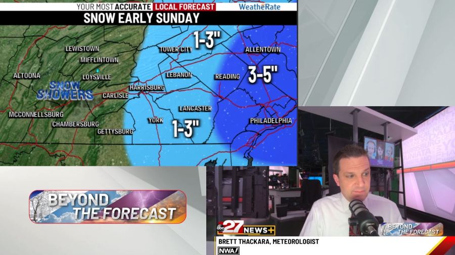 More light snow on tap for this morning, cold air arrives for the work week