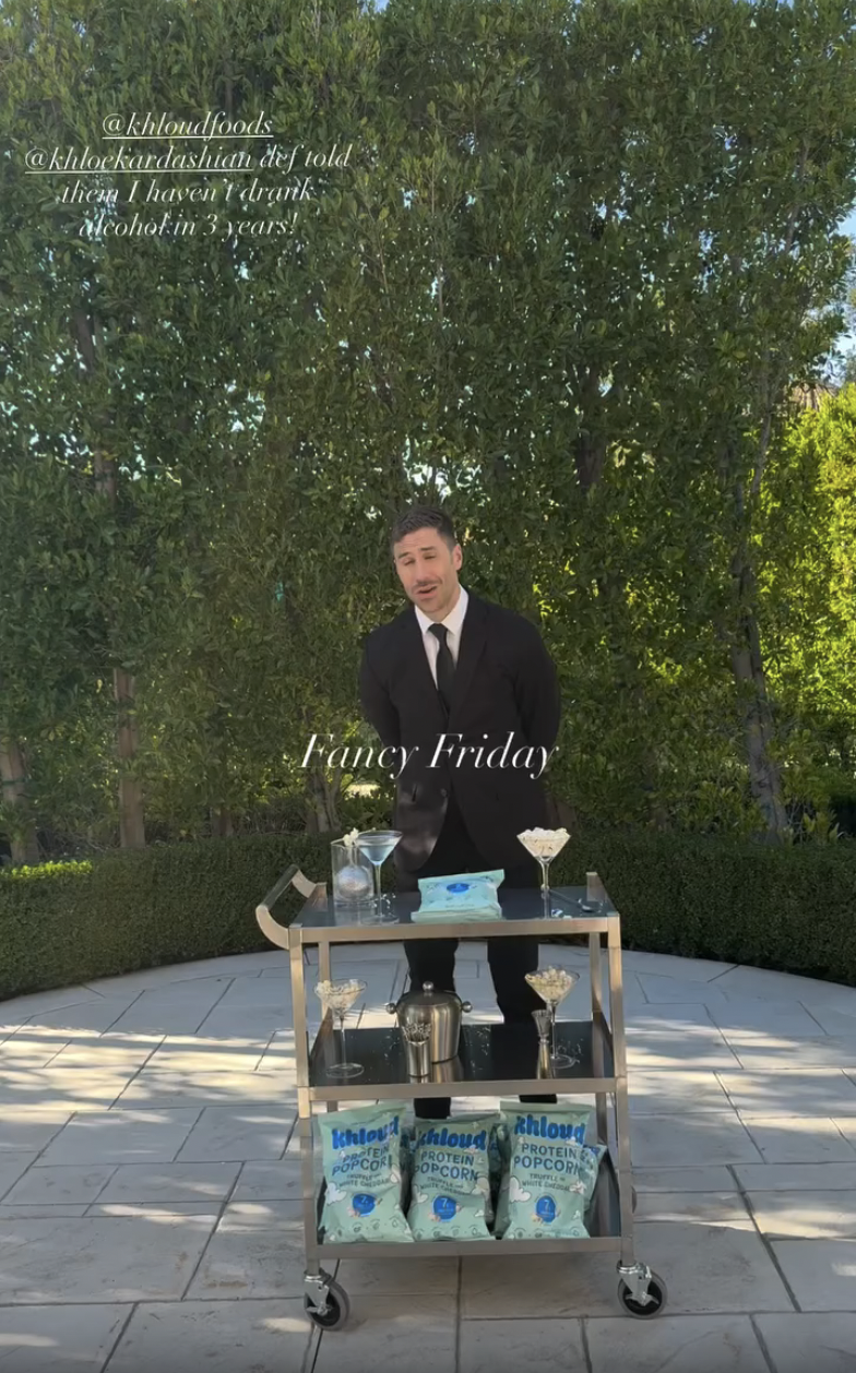 Kourtney Kardashian reveals she hasn't drank alcohol in 3 years