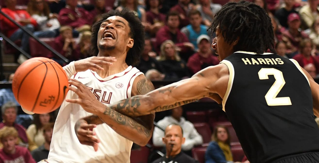 FSU men let first ACC win slip away, fall to Wake Forest, 69-68