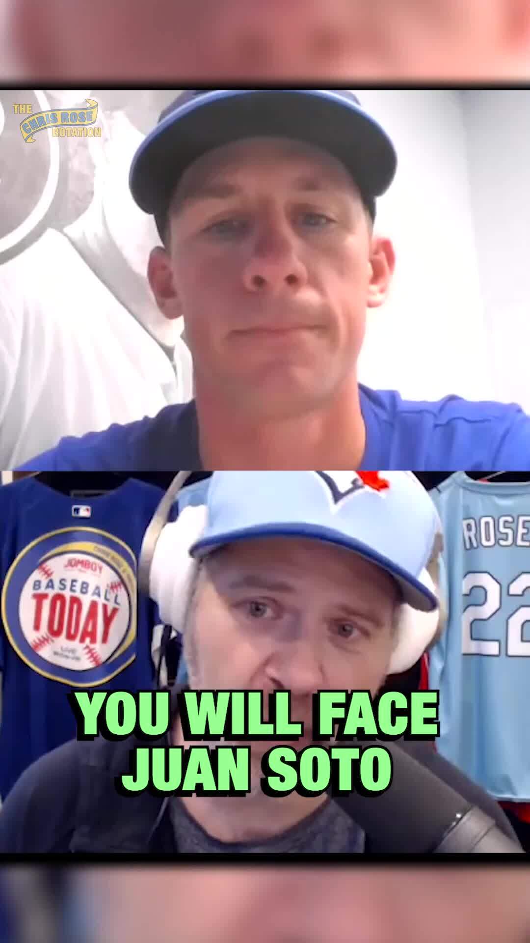 Chris Bassitt: "I want Juan Soto to not even know who I am"