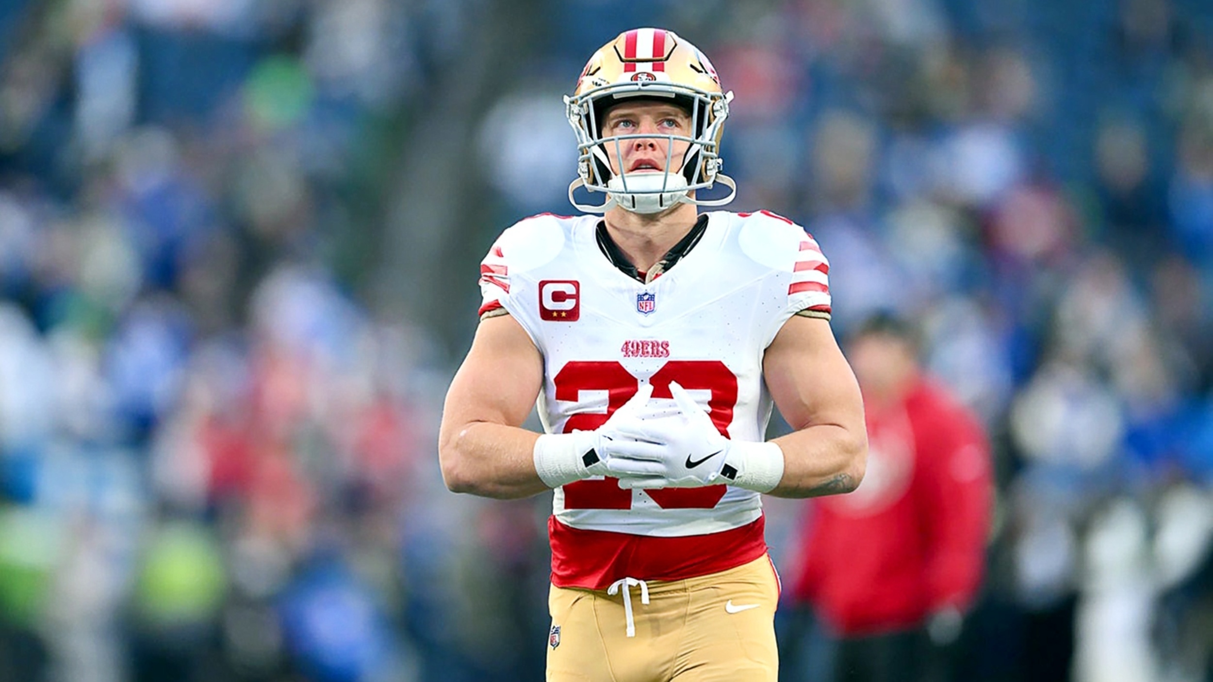 Emptying the tank: 49ers RB Christian McCaffrey's historic season of grit