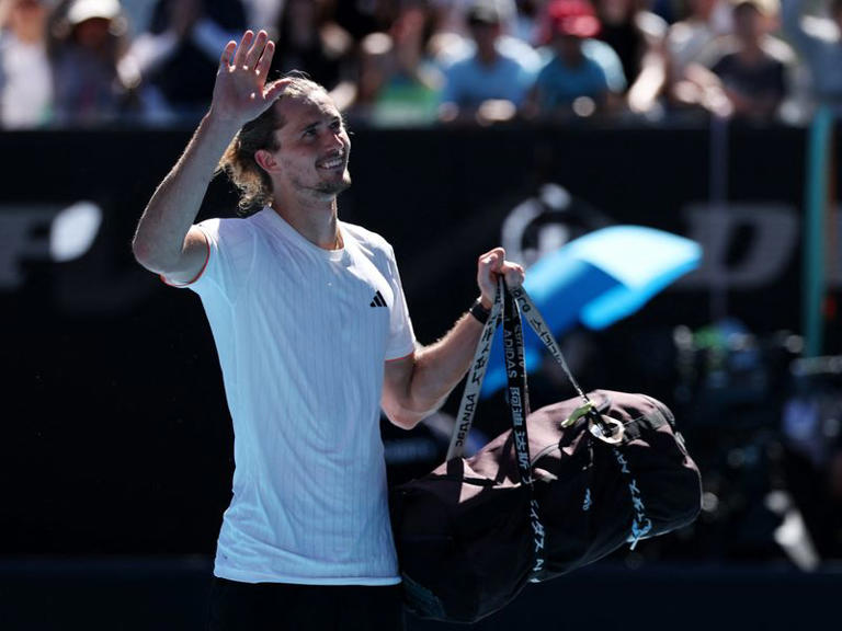 Tennis - Zverev passes Diallo test, fans fume on day one of Australian Open