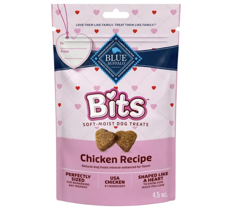 These heart-shaped dog treats are taking over Target this Valentine’s Day