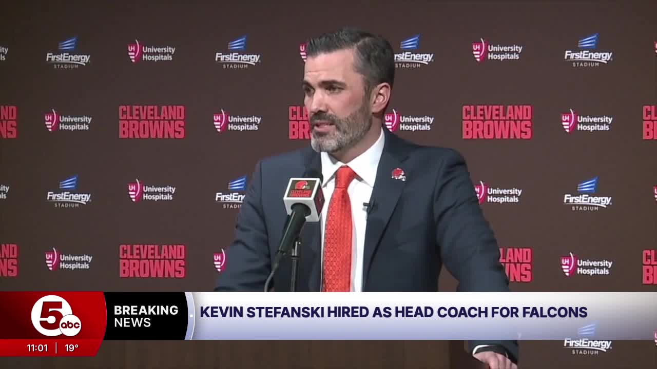 Former Browns HC Kevin Stefanski heads to ATL as new HC of the Falcons
