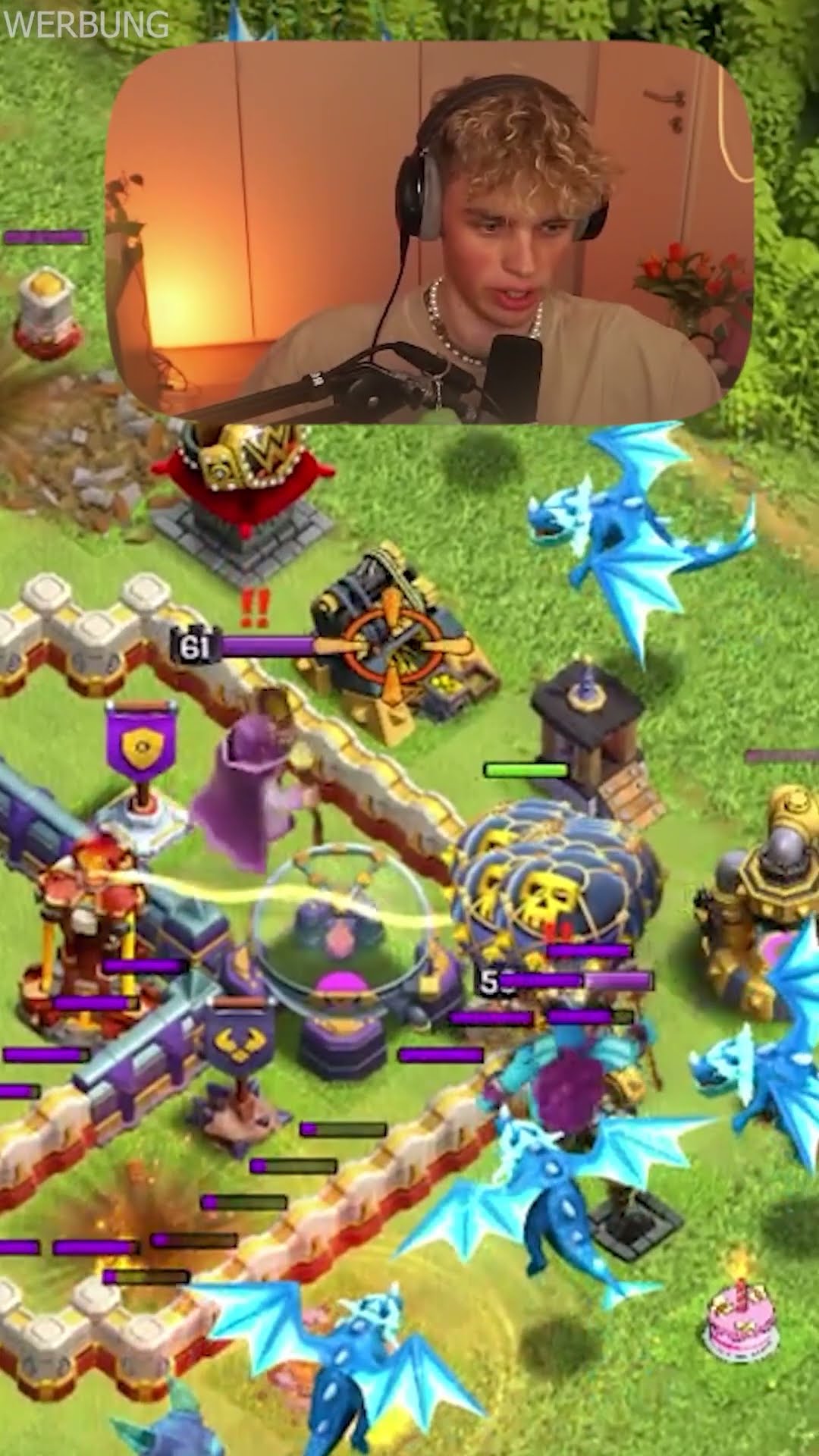Vergeltung wird in Clash of Clans eingeleitet