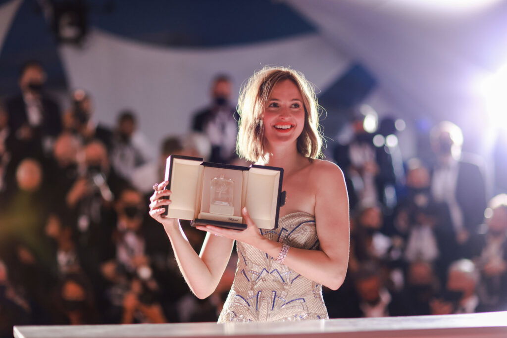 Renate Reinsve shines on European Film Awards red carpet, praises ...