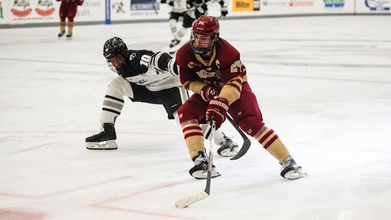 Boston College men's hockey impaired by sloppy first period in second ...