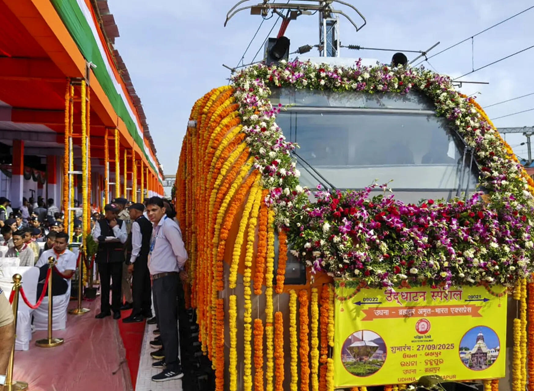 PM Modi flags off 2 Amrit Bharat Express trains from poll-bound Assam