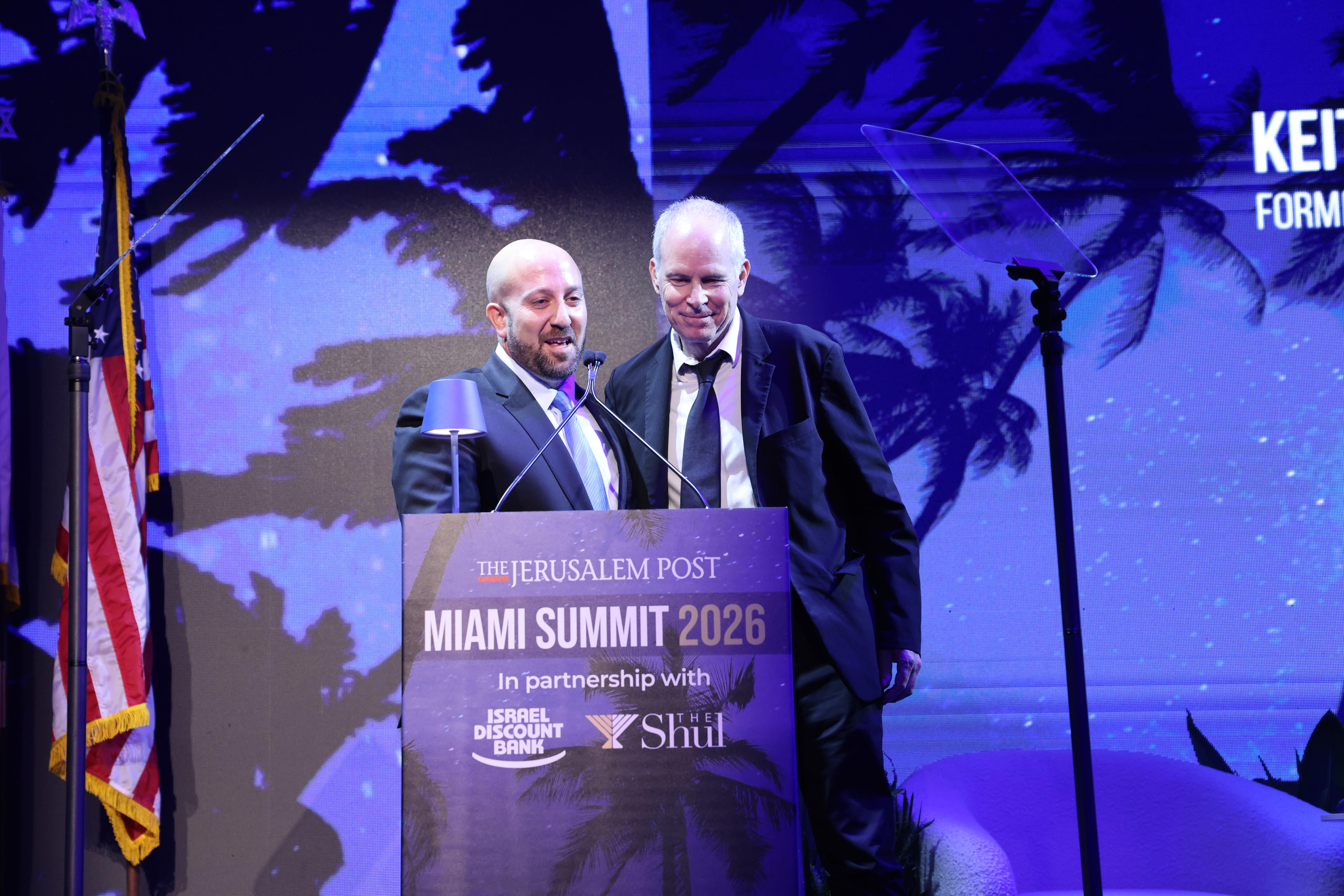 Kfar Aza Foundation head appears together with former hostage Keith ...