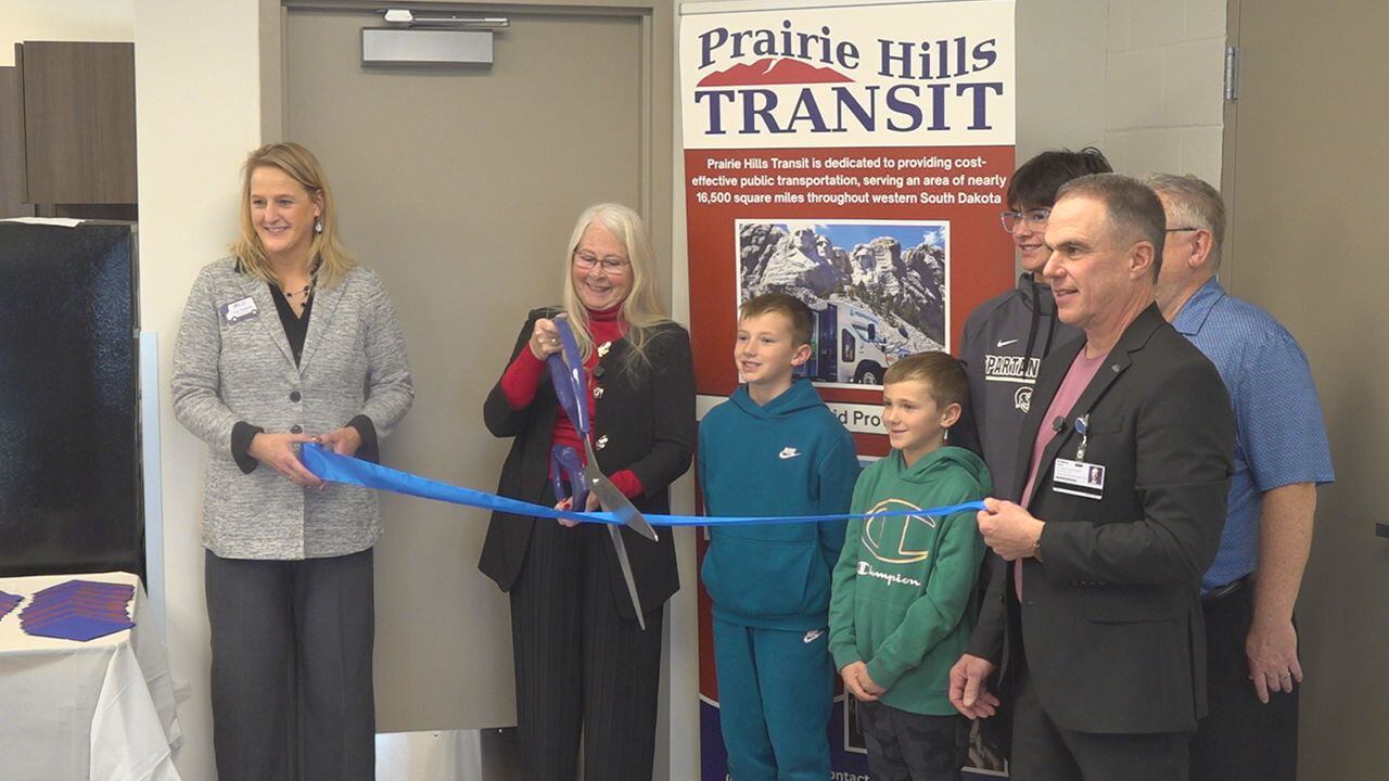 Prairie Hills Transit opens new garage for medical transport vans