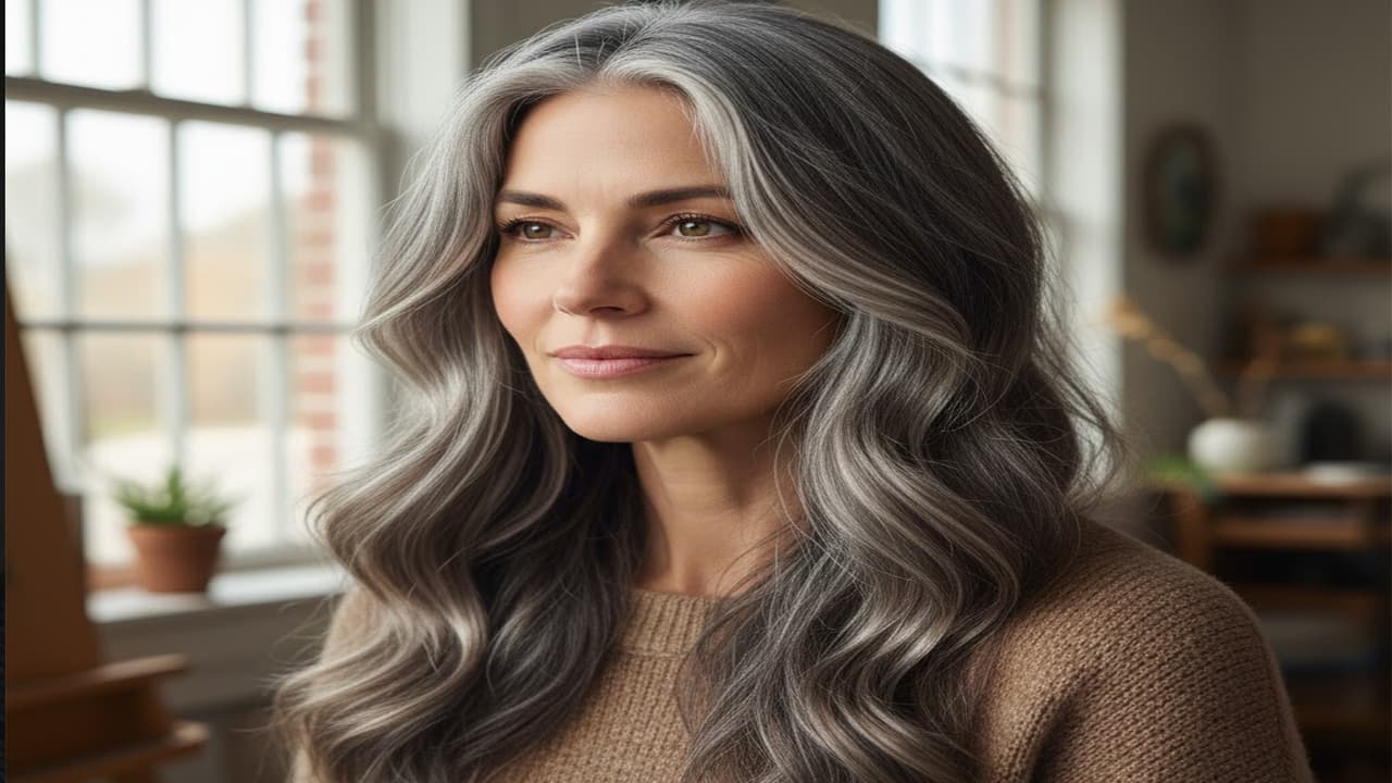 Salt and pepper hair color trend: Stylish solution for early grays ...