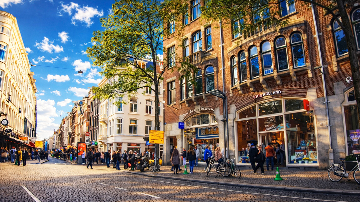 Wie sieht das Alltagsleben im Zentrum von Amsterdam aus?