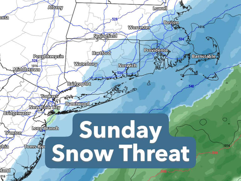 Another round of snow possible in Connecticut Sunday. Here's how much ...