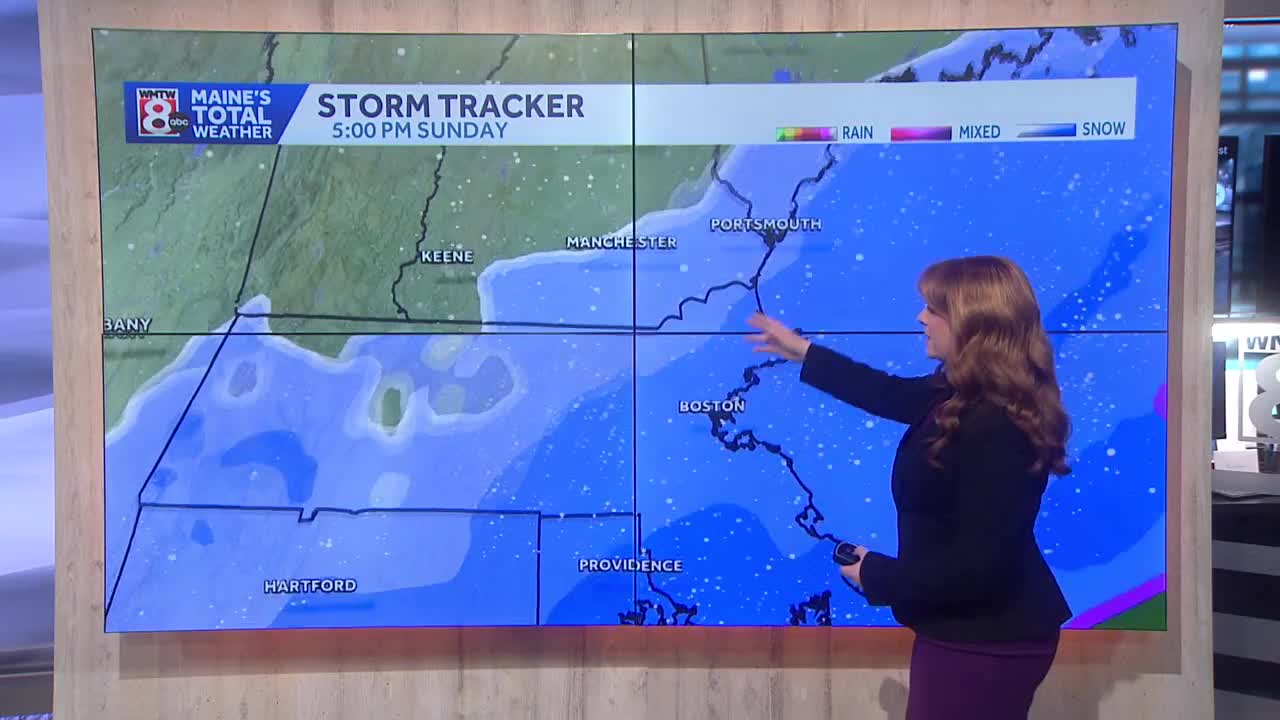 Snow on the way for Patriots’ Sunday showdown