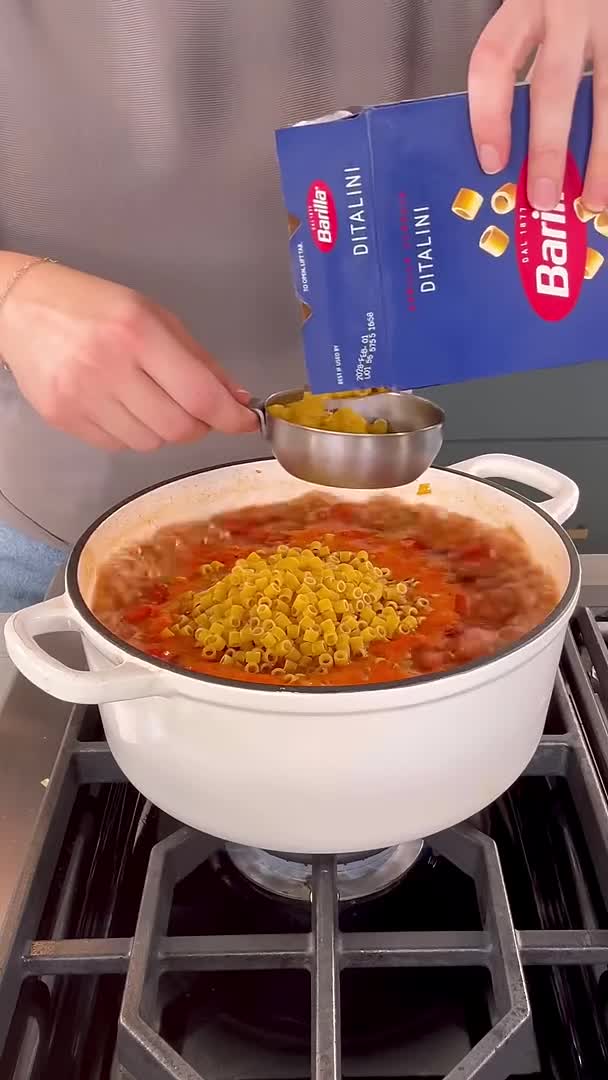 Pasta e fagioli #dinner #cooking #recipe #thestayathomechef