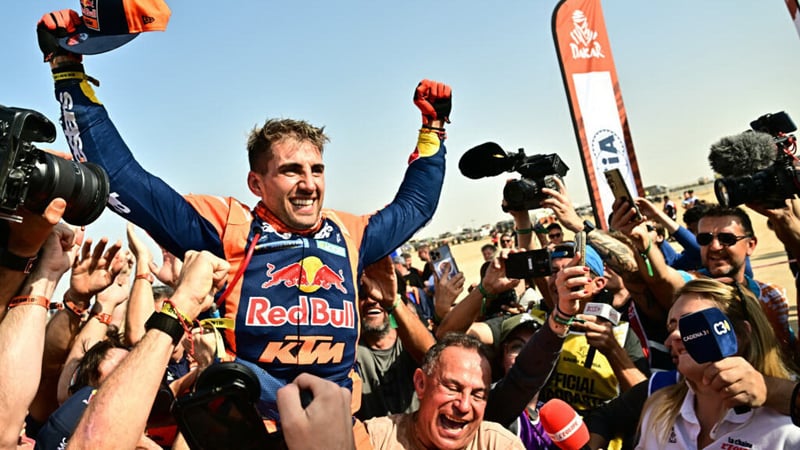 Luciano Benavides wins Dakar bike title by two secondsPublished on: January 18, 2026 9:10 AM
