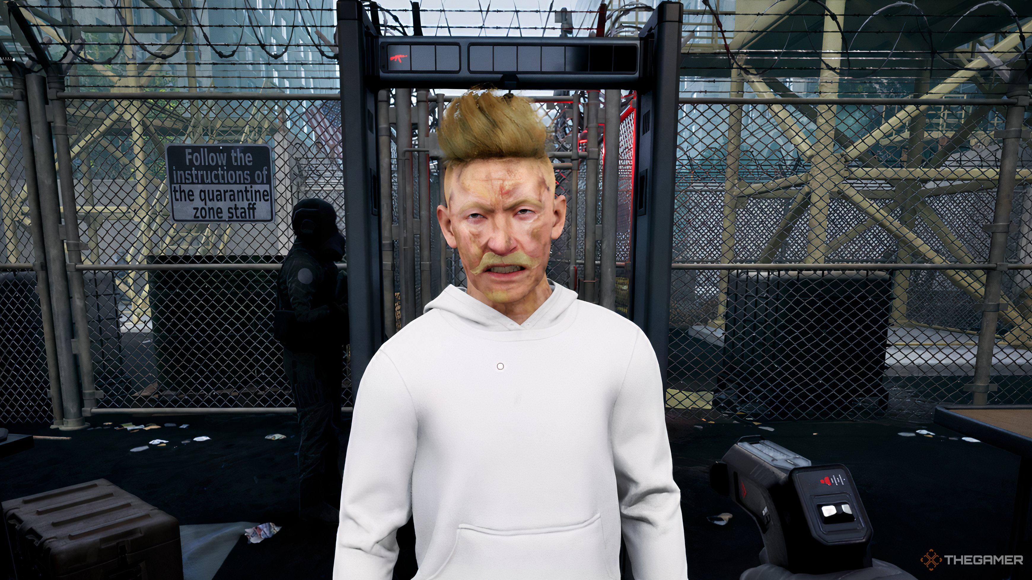 How to find the bruised face man in quarantine zone: The last check