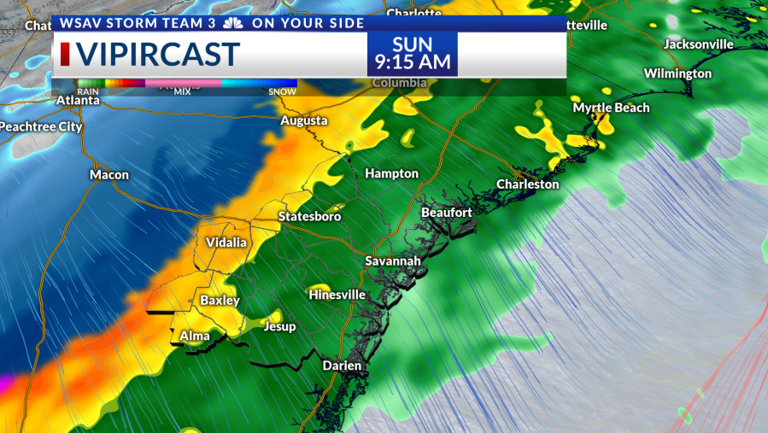 Weather aware: Rain transitions to some snow Sunday