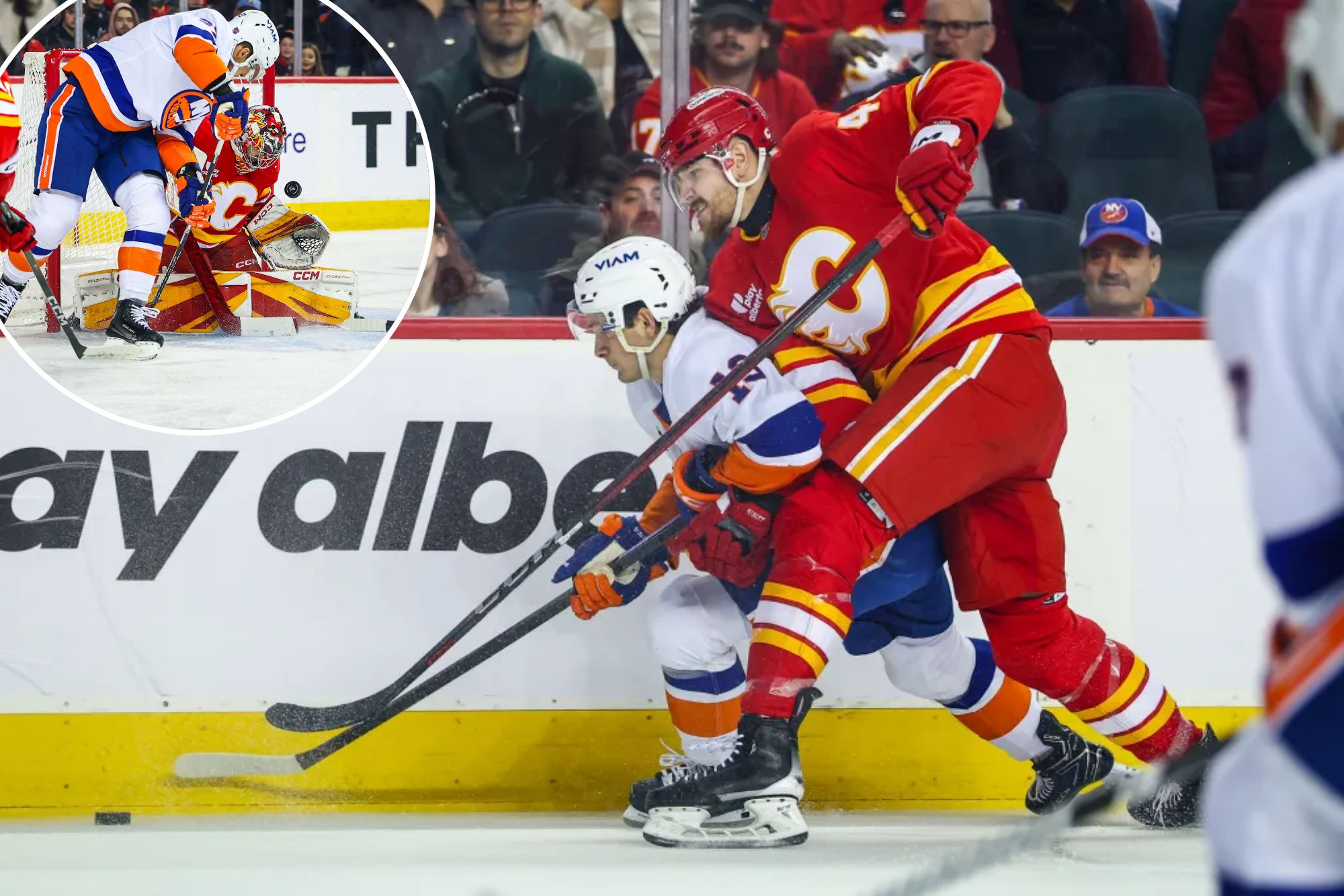 Islanders’ sloppy play costs them winnable road game to Flames