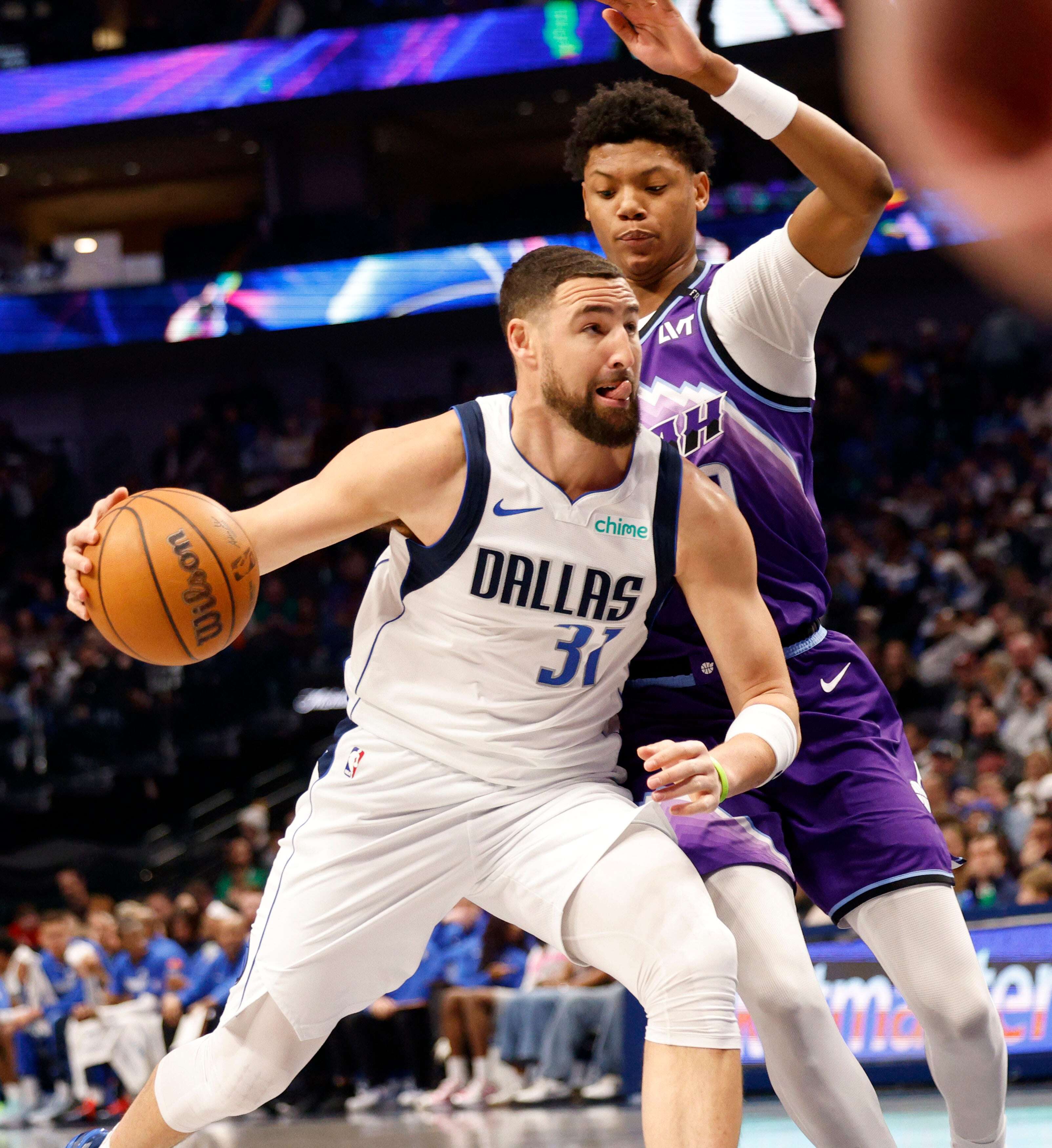 Mavericks stay hot from deep in win over Jazz as Klay Thompson notches ...