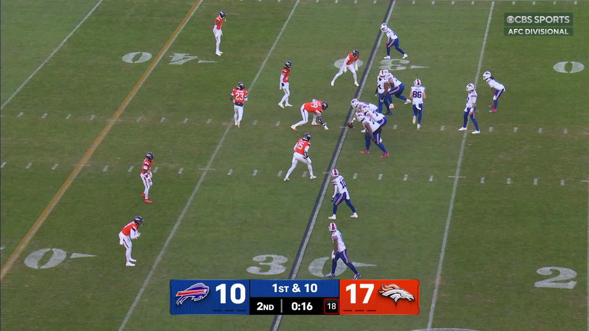 Can't-miss play: Broncos force Josh Allen into chaotic fumble before ...