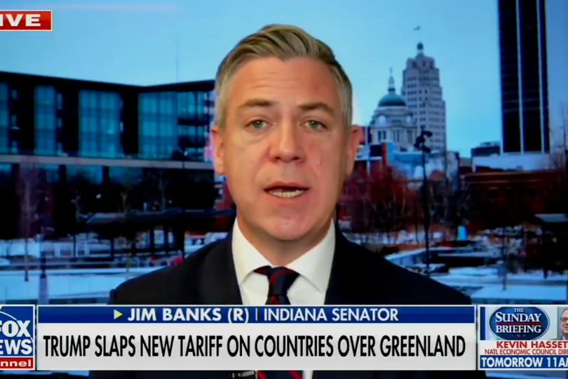 Republican Jim Banks branded 'delusional' for Greenland 'clown' talk on ...