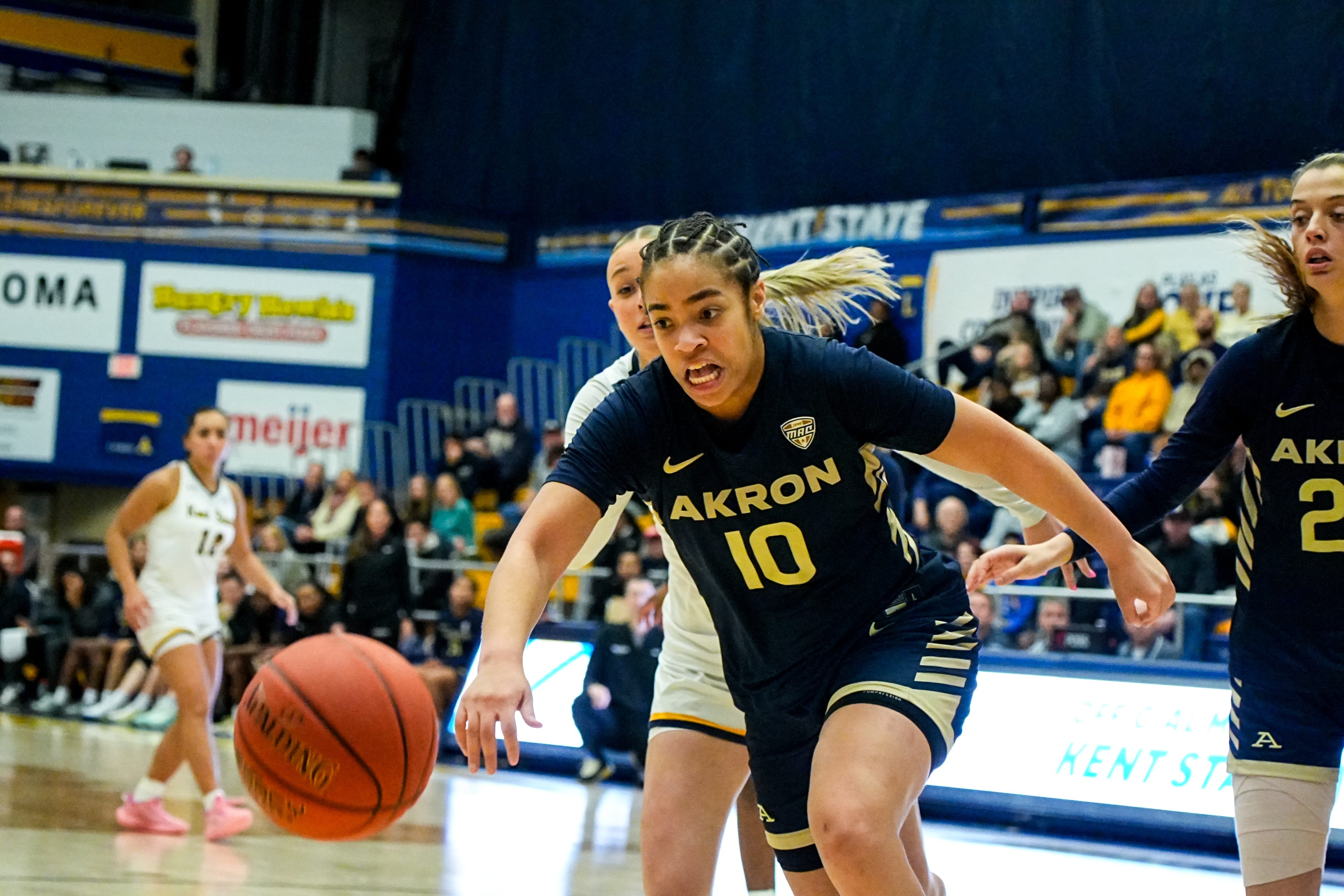 Kent State vs Akron women's basketball score, game recap, stats